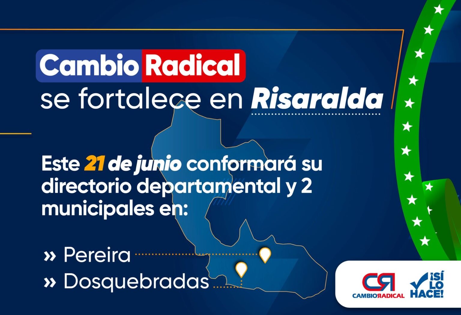 Cambio Radical se fortalece en las regiones, con la conformación de sus ...